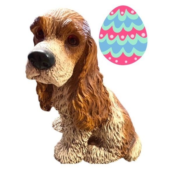 Accents | Universal Statuary Corp Cocker Spaniel Vintage Statue | Poshmark